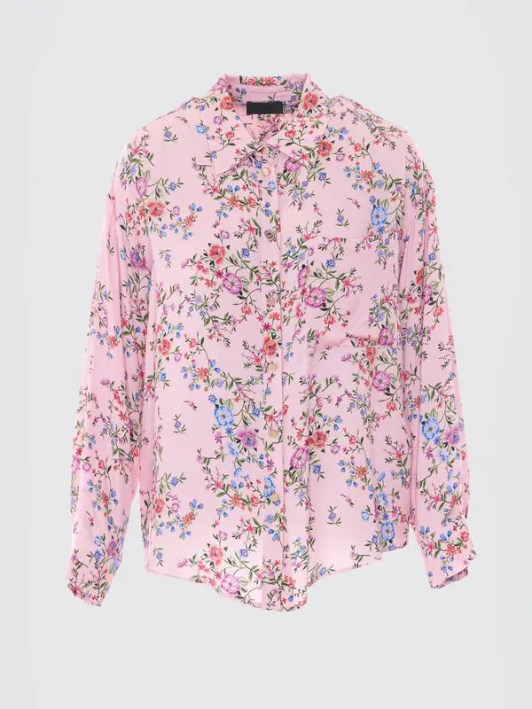 Liu Jo Viscose Floral Print Shirt