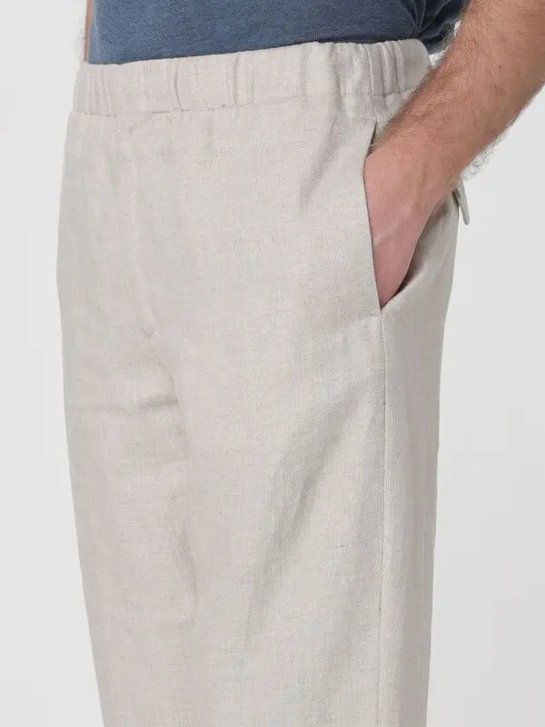 LARDINI Tailored Trousers - Beige