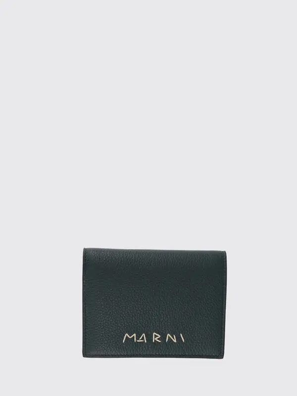 Marni Leather Wallet With Logo