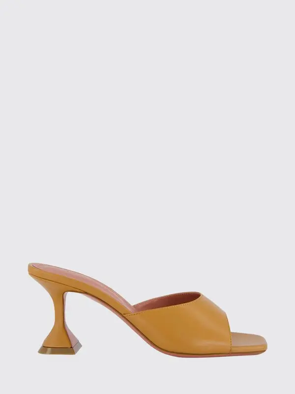 Amina Muaddi Lupita Leather Mules