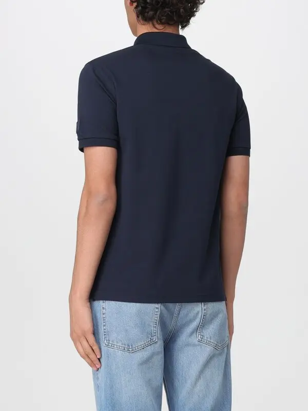 SUN 68 Cotton Polo Shirt - Blue