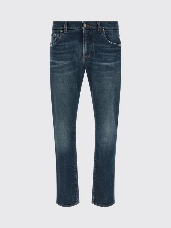 Dolce & Gabbana Slim Fit Stretch Denim Jeans