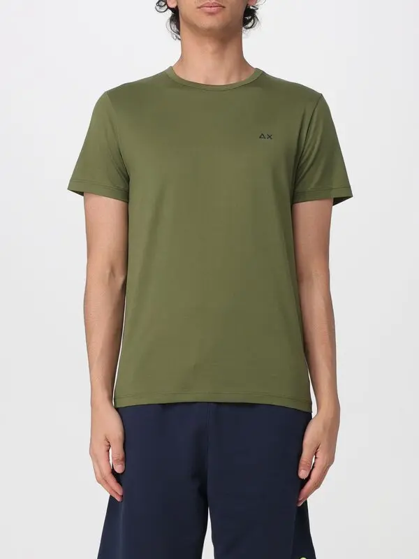 SUN 68 Cotton T-shirt With Logo