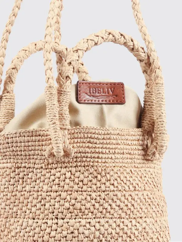 IBELIV Woven Crossbody Bag
