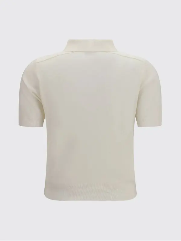 Burberry Ribbed Knit Polo Shirt