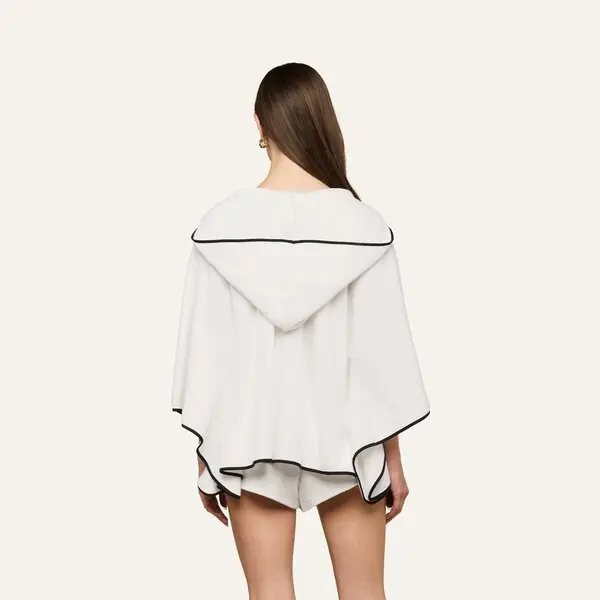 L'Agence Demeter Terrycloth Cover-up Poncho