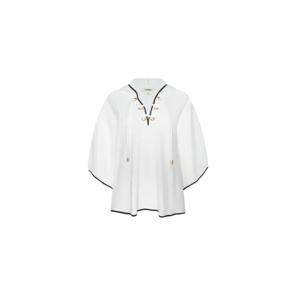 L'Agence Demeter Terrycloth Cover-up Poncho