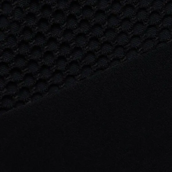 L'Agence Anastasia Swim Top - Black Mesh