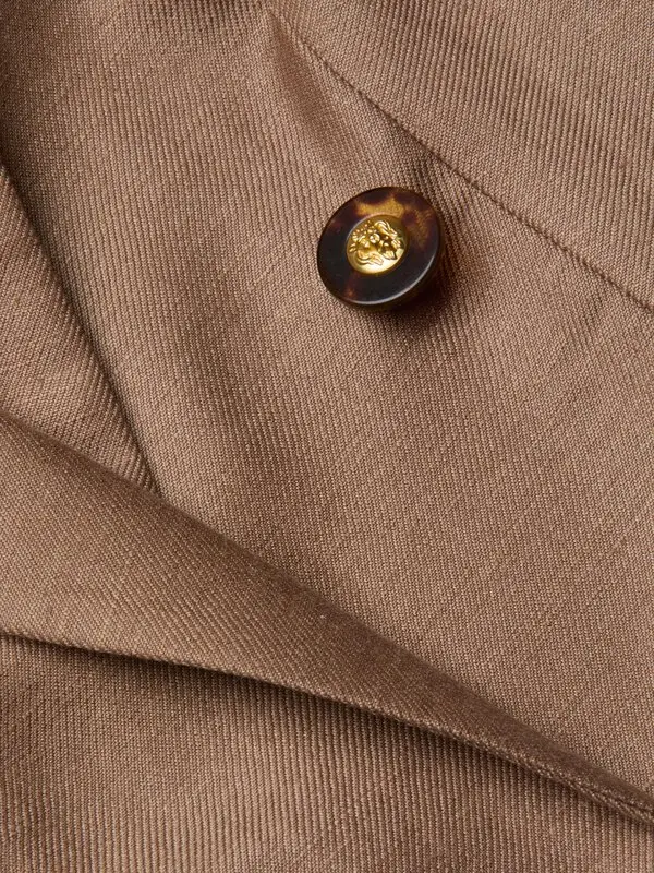 L'Agence Lila Linen-blend Blazer
