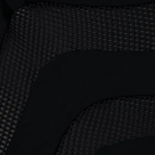 L'Agence Gabrielle One-piece Swimsuit With Mesh Insets - Black Mesh