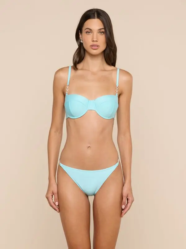L'Agence Violet String Bikini Bottom