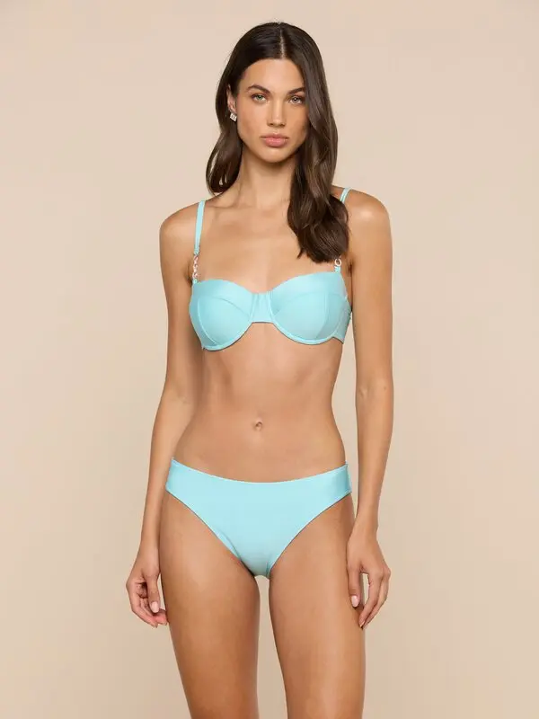 L'Agence Alexandria Bikini Top - Ice Blue