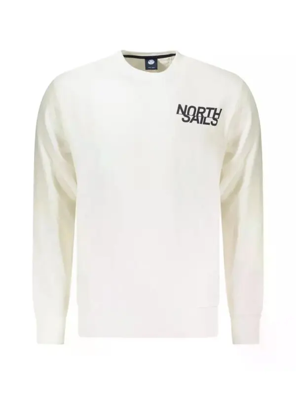 NORTH SAILS Logo Print Cotton Sweatshirt
