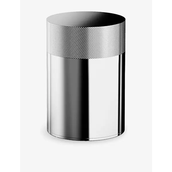 DECOR WALTHER Club Brass Box With Lid 10cm - Chrome