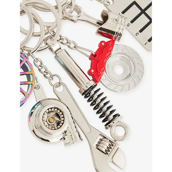 ANTI SOCIAL SOCIAL CLUB Car Parts Charm Keychain