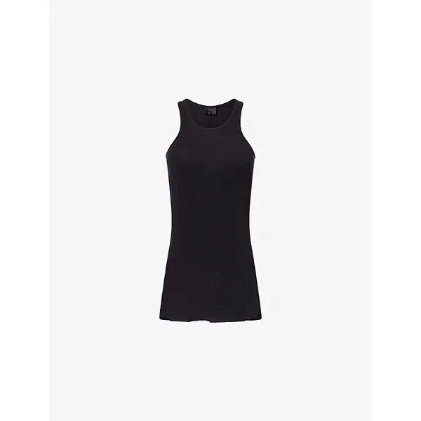 TEAM WANG DESIGN Asymmetric Cotton Top