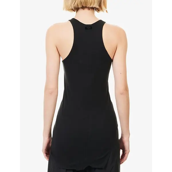 TEAM WANG DESIGN Asymmetric Cotton Top
