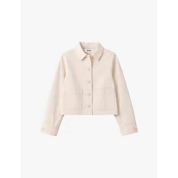 RO&ZO Cotton-twill Denim Jacket