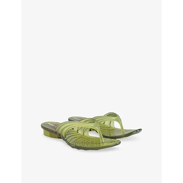 Melissa X Diesel Quantum Jelly Sandals - Transparent Yellow