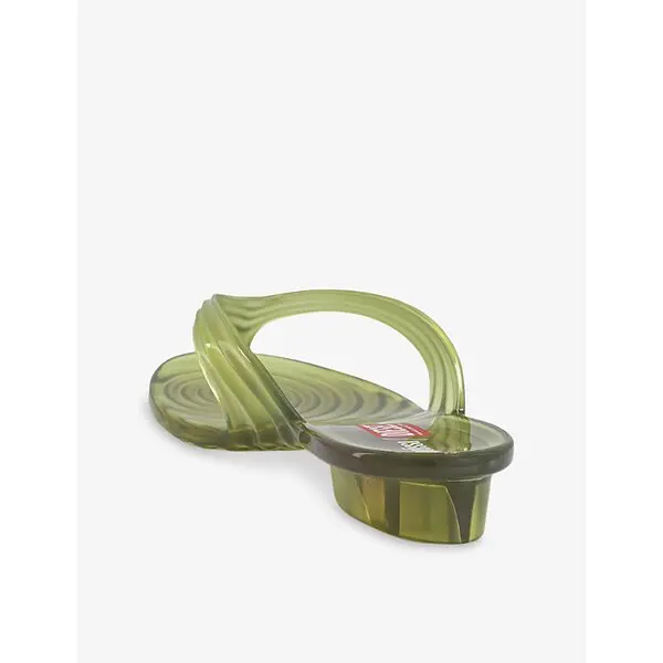 Melissa X Diesel Quantum Jelly Sandals - Transparent Yellow