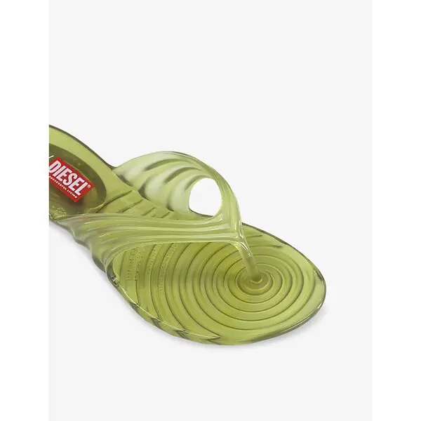 Melissa X Diesel Quantum Jelly Sandals - Transparent Yellow