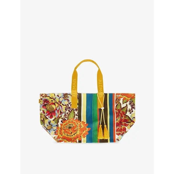 ALEMAIS Charlie Cotton-canvas Tote Bag - Multi
