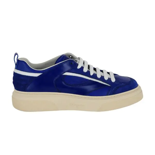 FERRAGAMO Cassini Low-top Sneaker - Blue