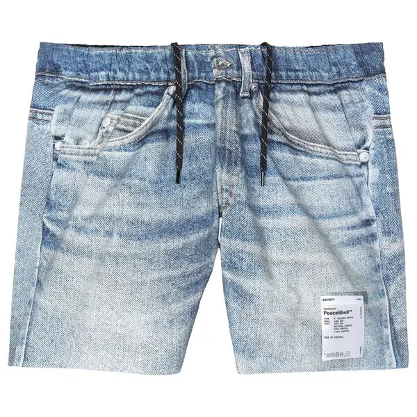 Satisfy Peaceshell 5 Unlined Shorts 'digital Denim