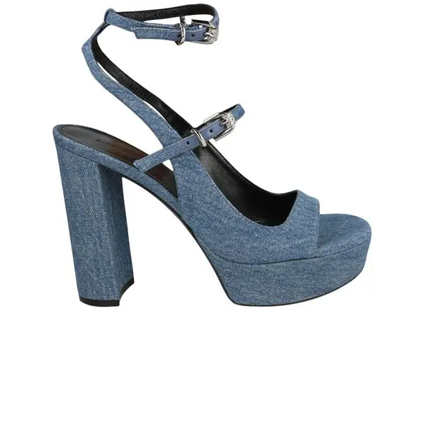 Givenchy Voyou Platform Sandal - Blue