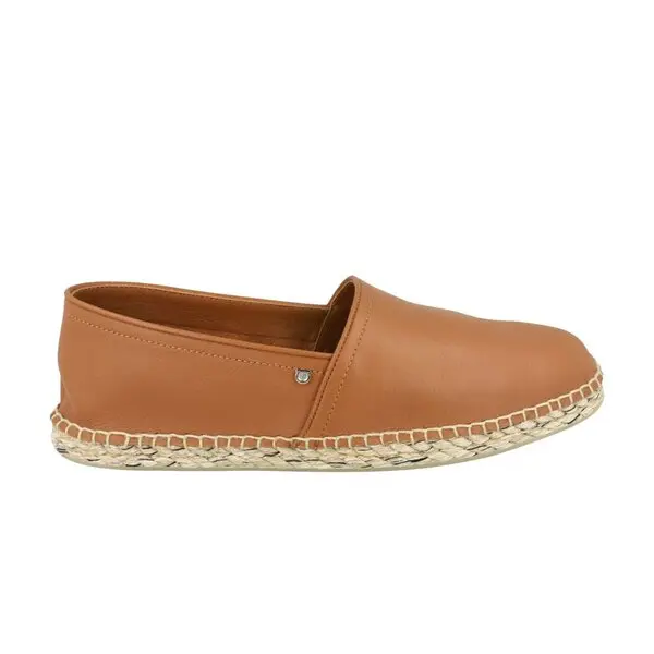 FERRAGAMO Lamar Leather Espadrille