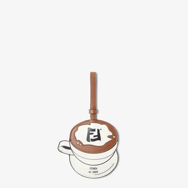 Fendi Cappuccino Travel Address Holder - Multicolour