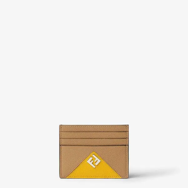 Fendi Lui Card Holder - Brown