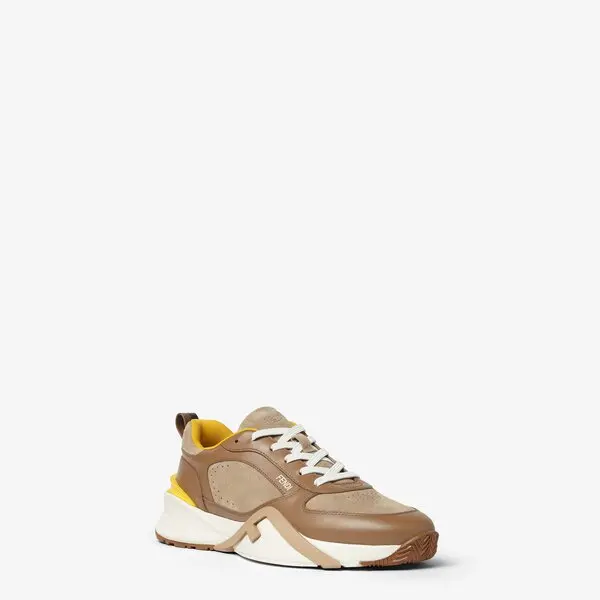 Fendi Flow Trainers - Brown