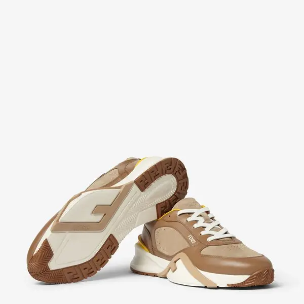 Fendi Flow Trainers - Brown