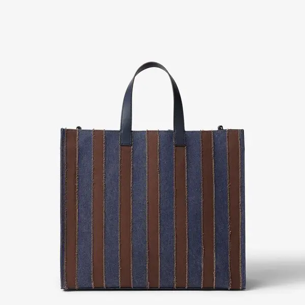 Fendi Pequin Shopper Bag