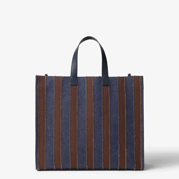 Fendi Pequin Shopper Bag