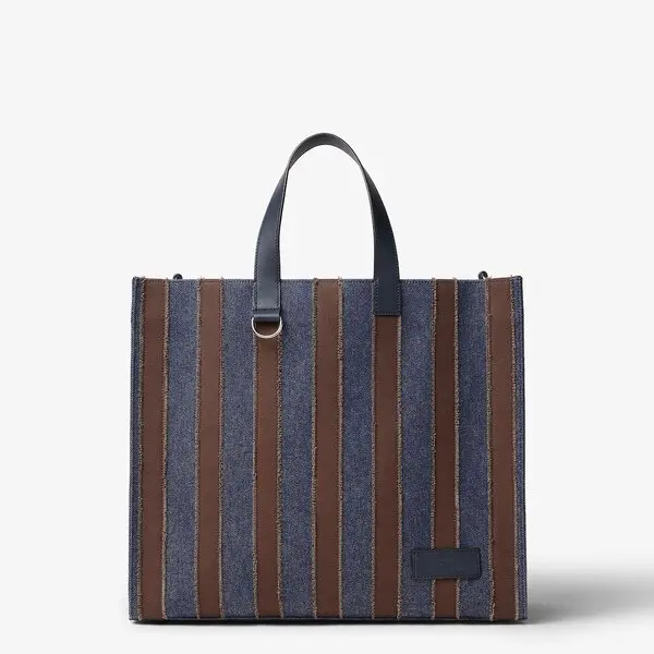 Fendi Pequin Shopper Bag
