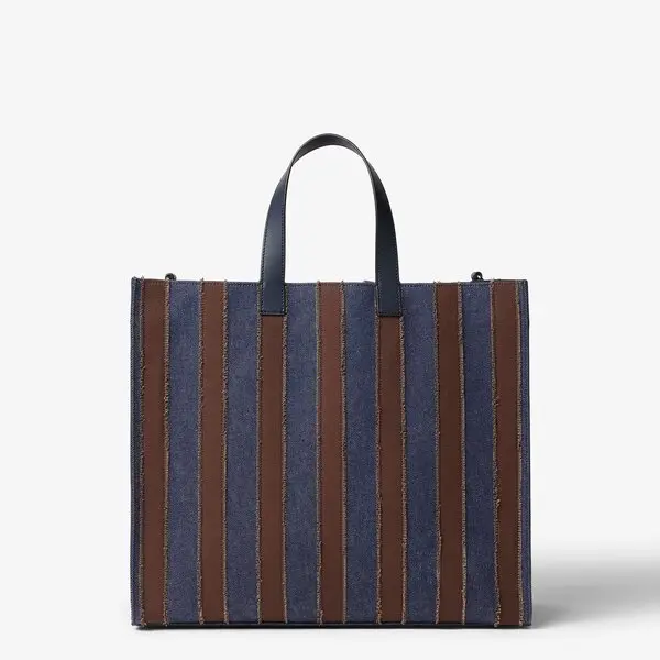 Fendi Pequin Shopper Bag