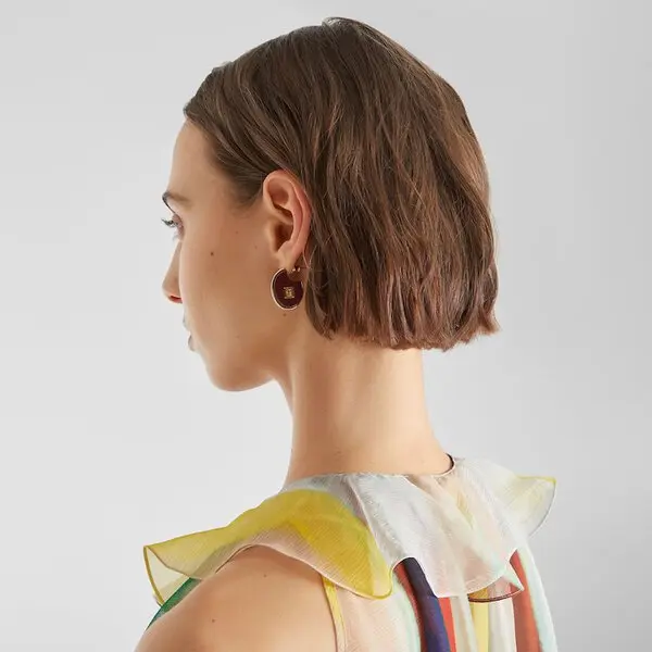 Fendi Forever Hoop Earrings