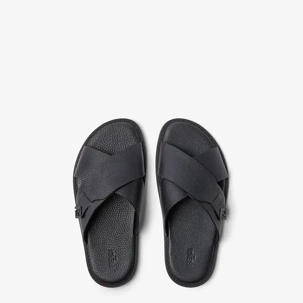 Fendi Squared Ff Slides