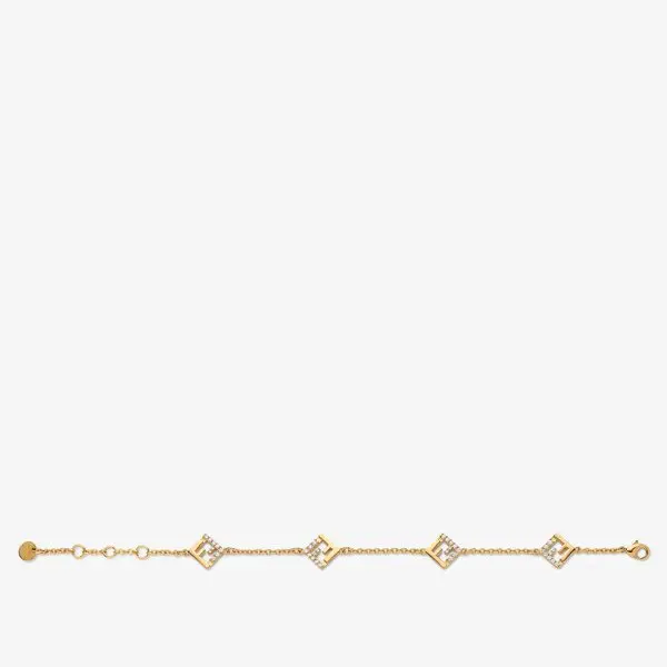 Fendi Ff Motif Bracelet