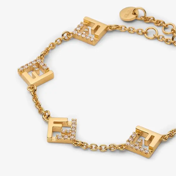 Fendi Ff Motif Bracelet