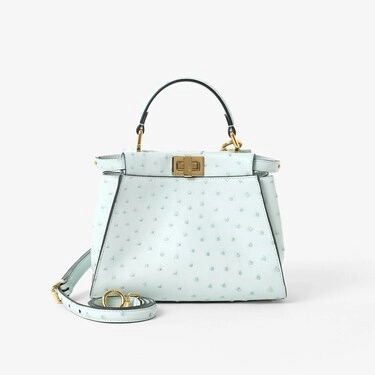 Fendi Peekaboo Mini Bag - Green