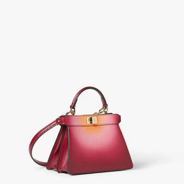 Fendi Peekaboo Iseeu Petite Karung Snake Bag