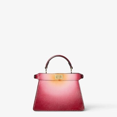Fendi Peekaboo Iseeu Petite Karung Snake Bag