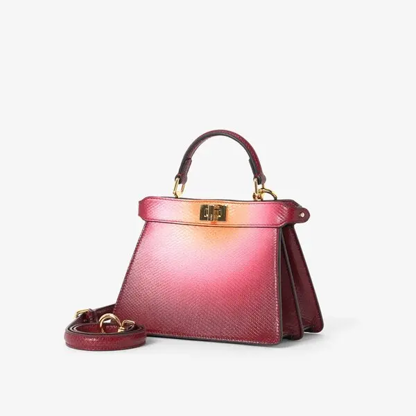 Fendi Peekaboo Iseeu Petite Karung Snake Bag
