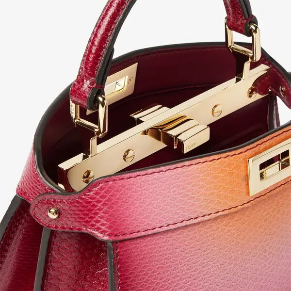 Fendi Peekaboo Iseeu Petite Karung Snake Bag