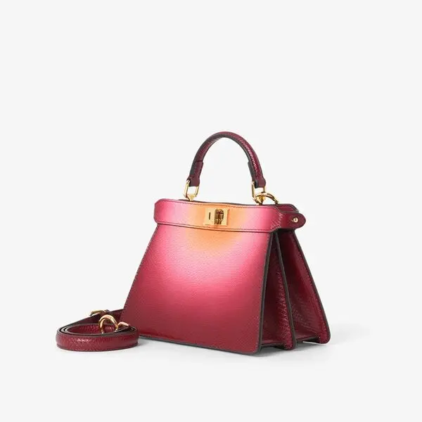 Fendi Peekaboo Iseeu Petite Karung Snake Bag