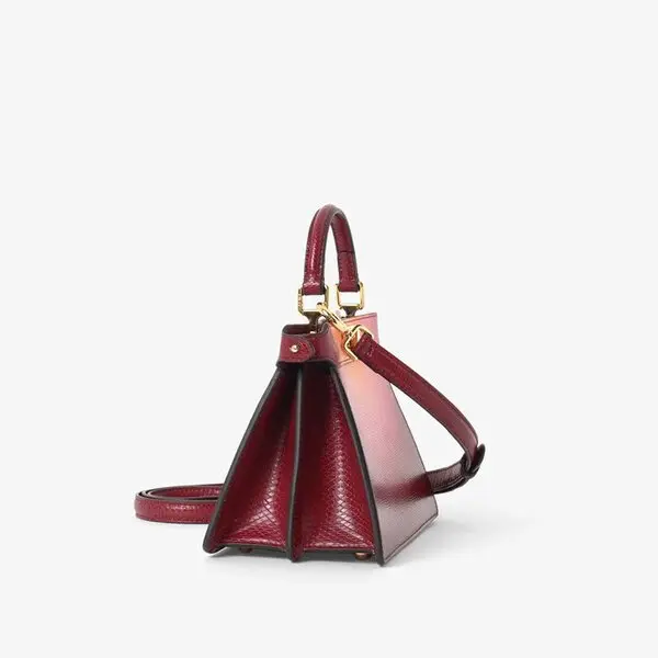 Fendi Peekaboo Iseeu Petite Karung Snake Bag