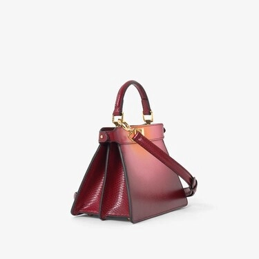 Fendi Peekaboo Iseeu Petite Karung Snake Bag